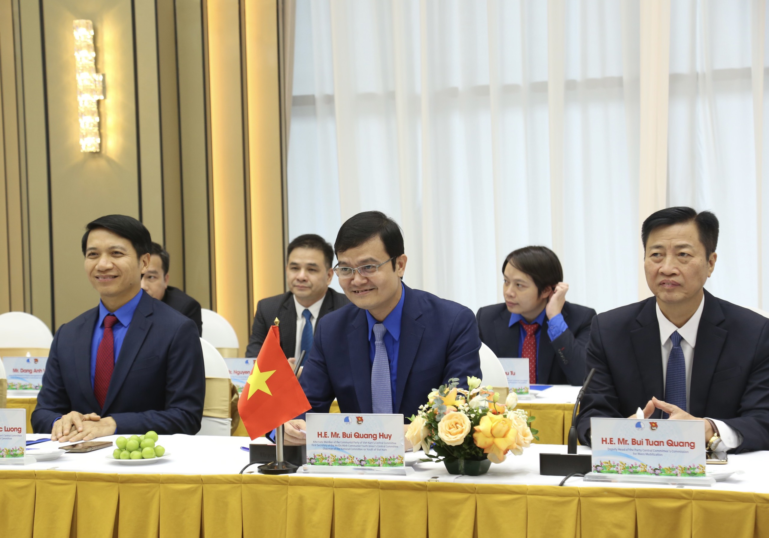 Anh Bùi Quang Huy: 'Quan hệ giữa thanh niên hai nước Việt Nam - Campuchia ngày càng tốt đẹp'