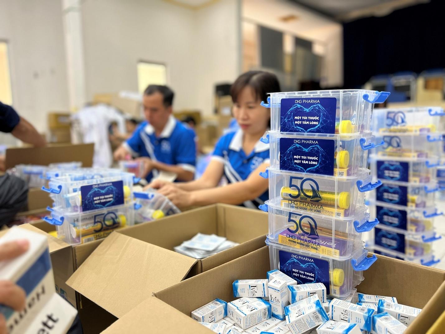 'Một túi thuốc - Một tấm lòng', DHG Pharma chung tay chăm sóc sức khỏe cộng đồng
