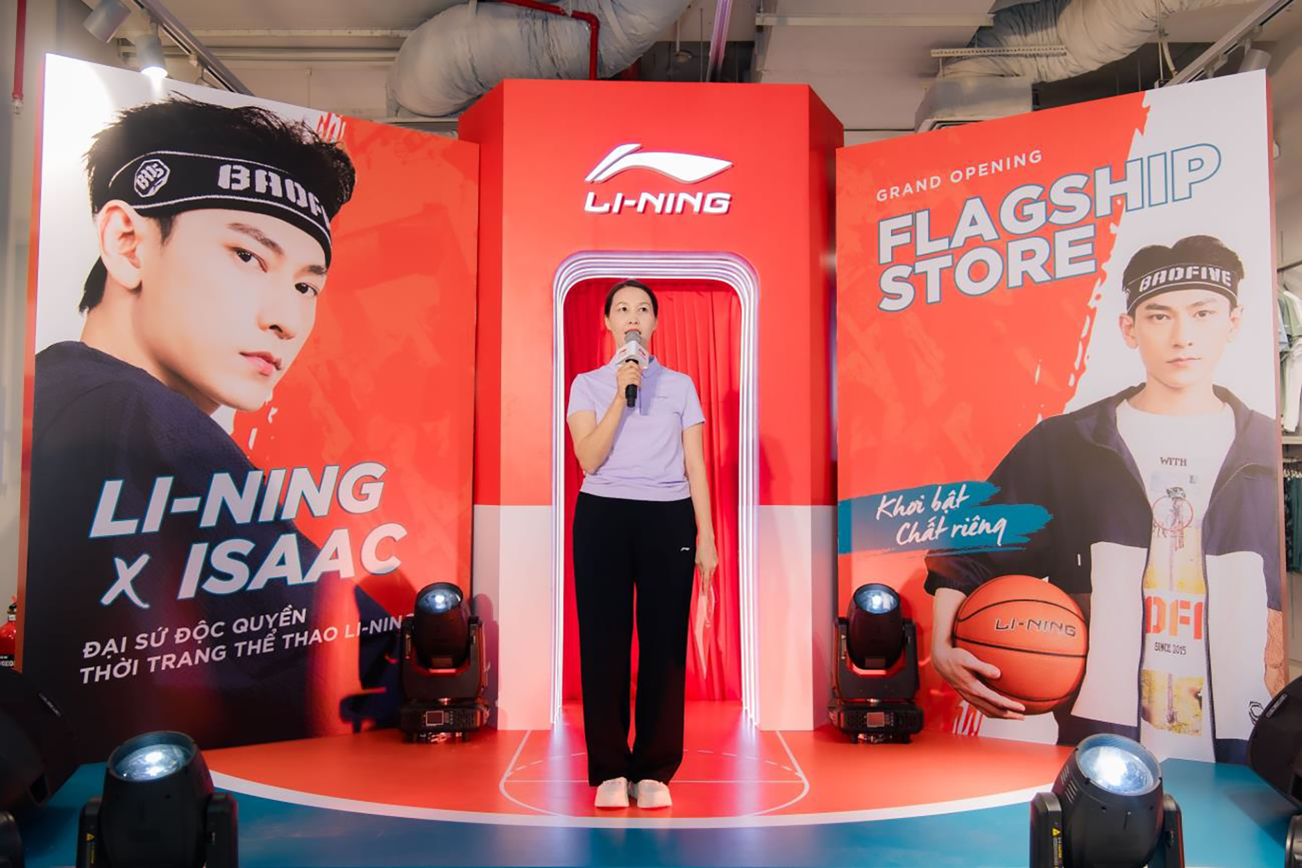 Ca sĩ Isaac đồng hành cùng Li-Ning, trở thành đại sứ độc quyền thời ...