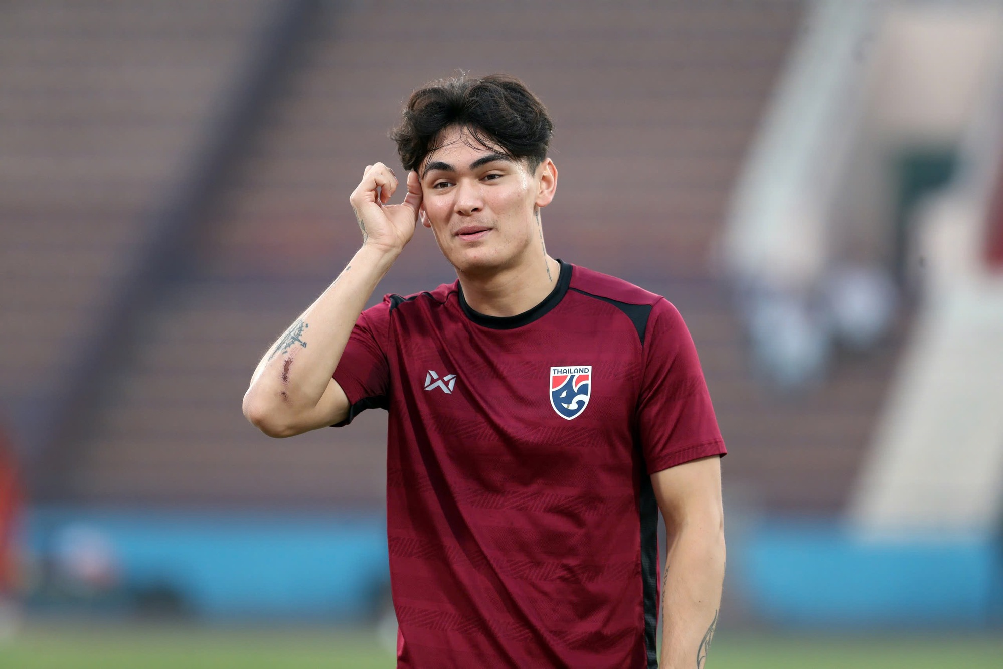 Phát biểu bất ngờ của cầu thủ Thái Lan được khen còn khỏe hơn Xuân Son: Tôi không…