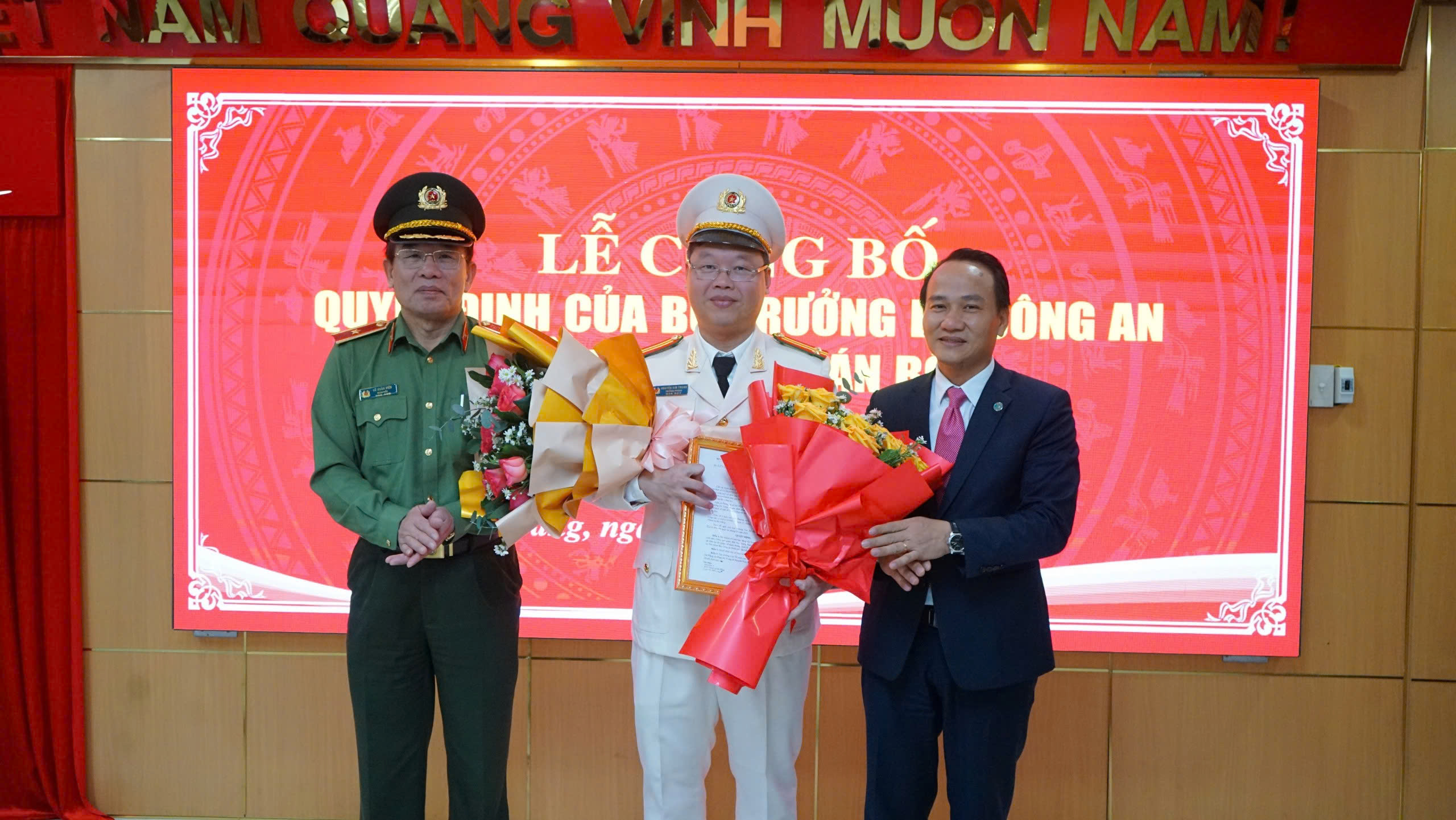 Trung tá Nguyễn Kim Trung làm Phó giám đốc Công an TP.Đà Nẵng