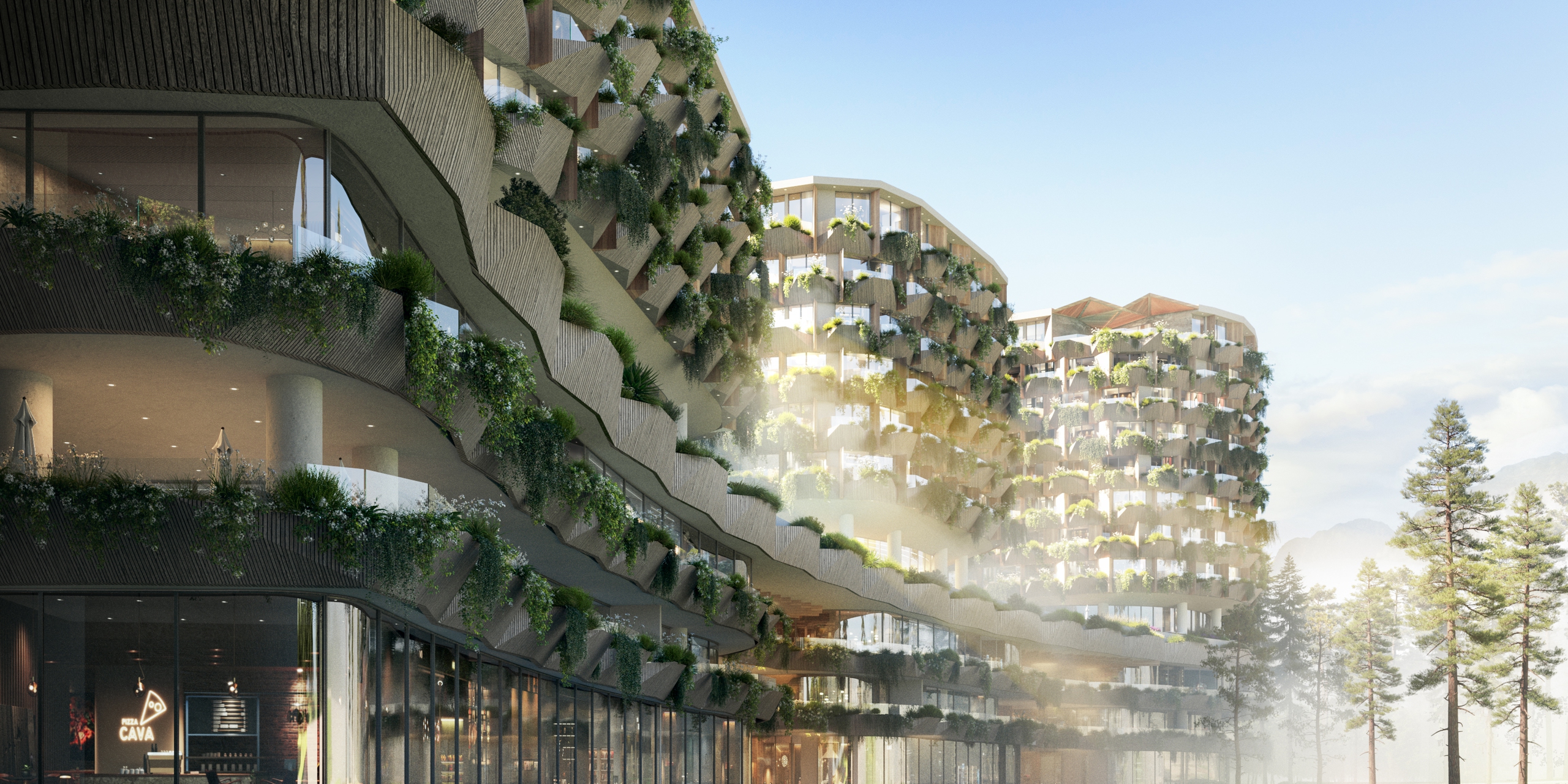 Nghệ thuật xóa mờ ranh giới giữa kiến trúc và cảnh quan của Kengo Kuma ...