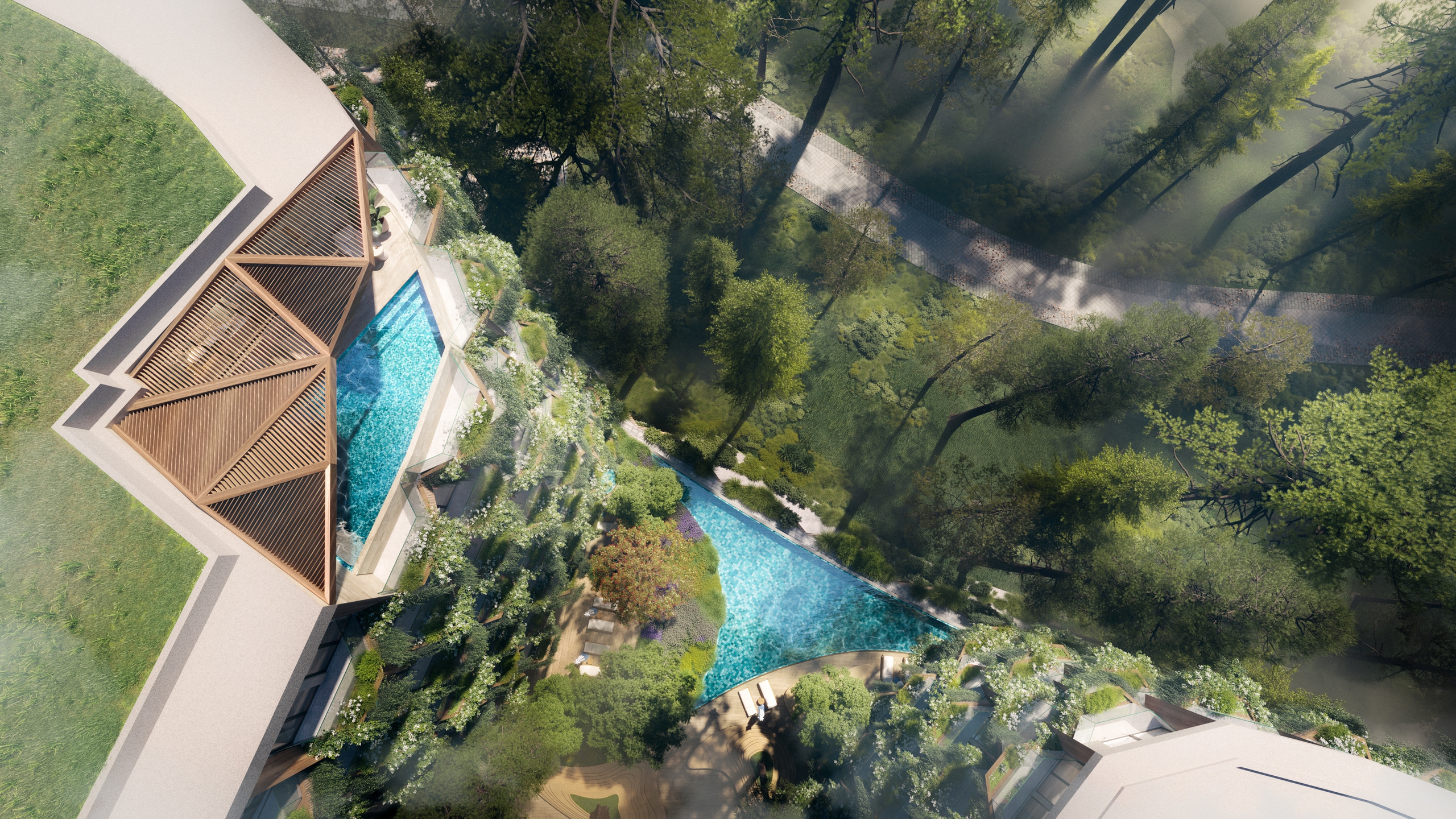 Nghệ thuật xóa mờ ranh giới giữa kiến trúc và cảnh quan của Kengo Kuma ...