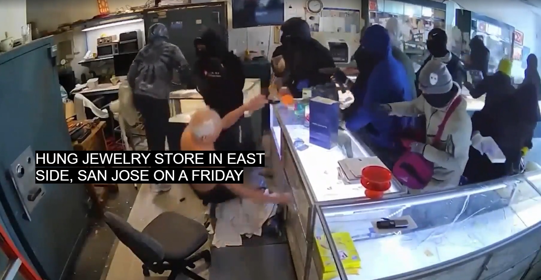 Bắt 7 nghi phạm vụ cướp 'kinh hoàng' tại cửa hàng trang sức Kim Hưng ở Mỹ