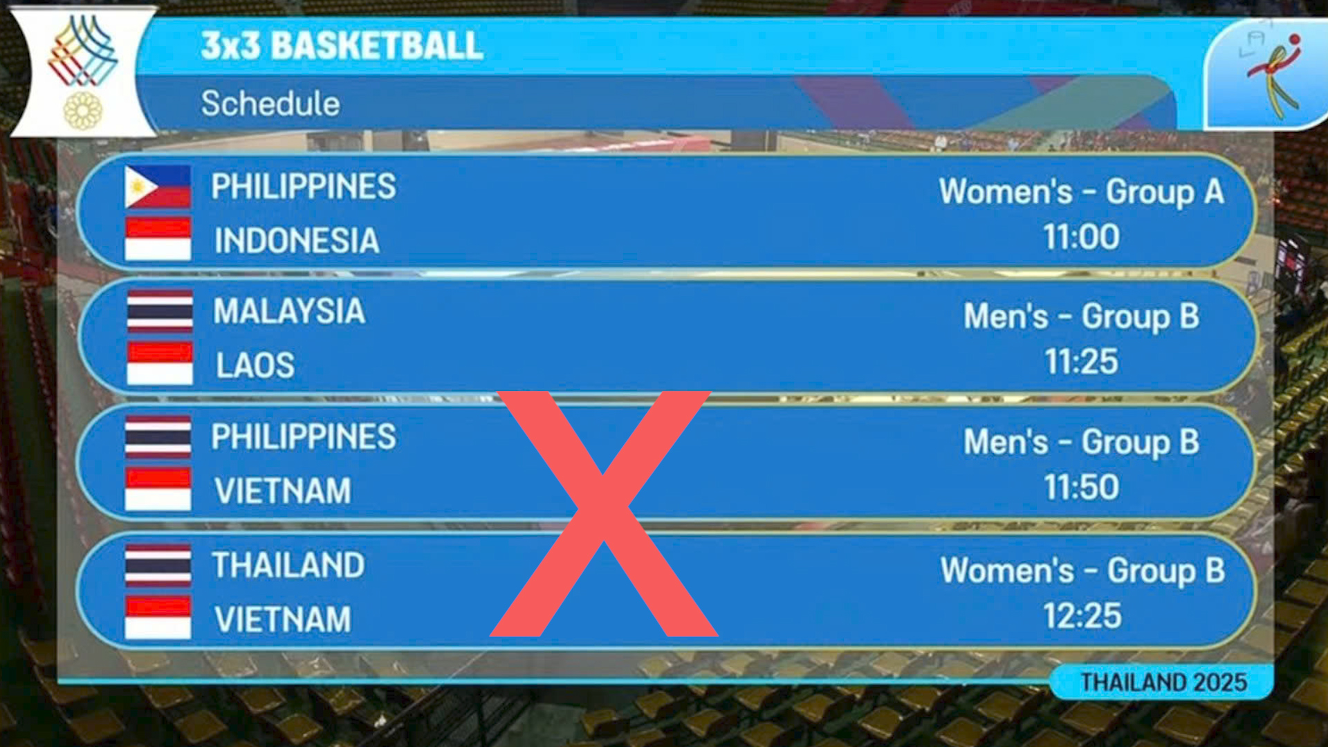 The Organizing Committee of the 33rd SEA Games made another serious ...