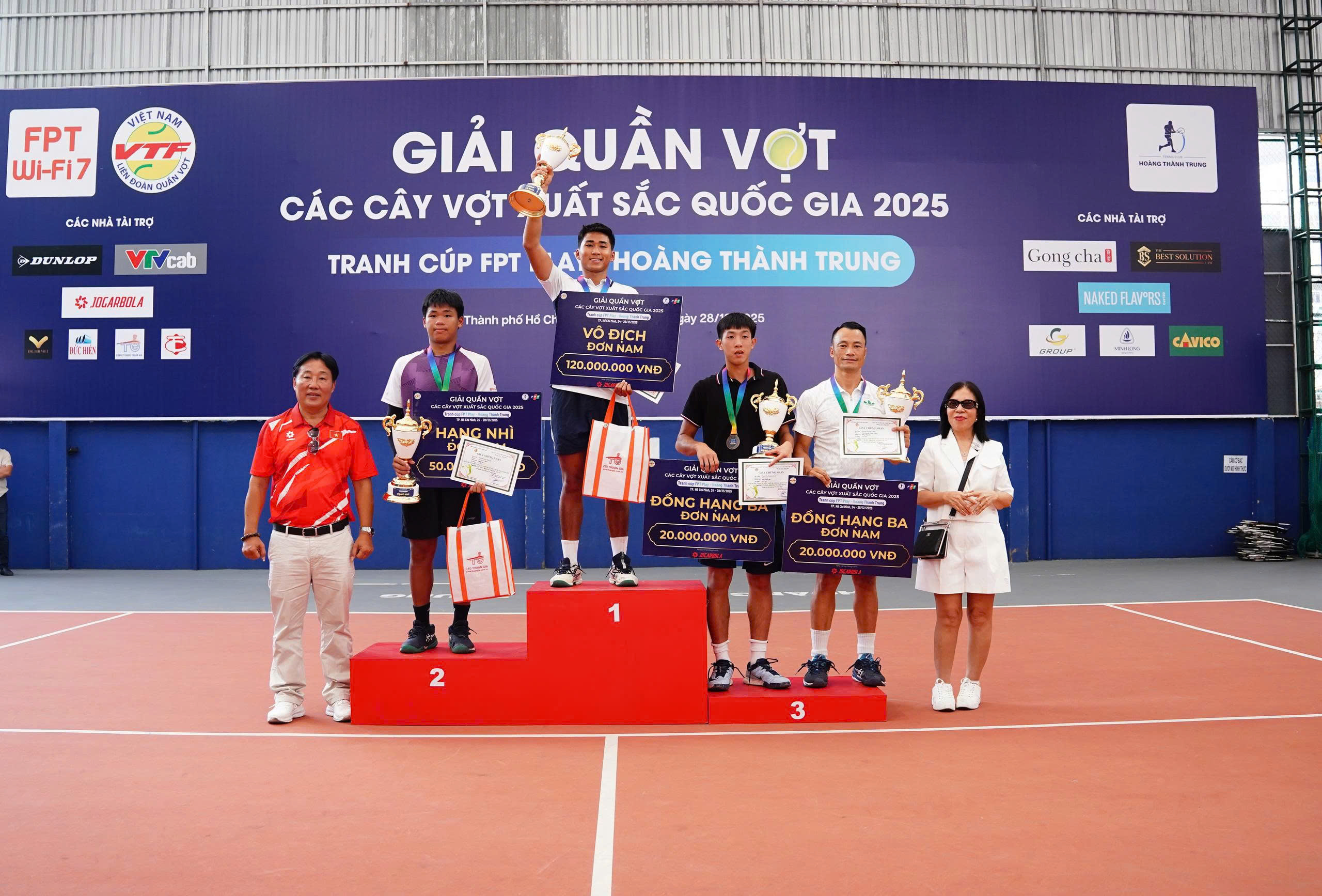 Tennis player Hoang Thanh Trung persistently pursues his passion for ...