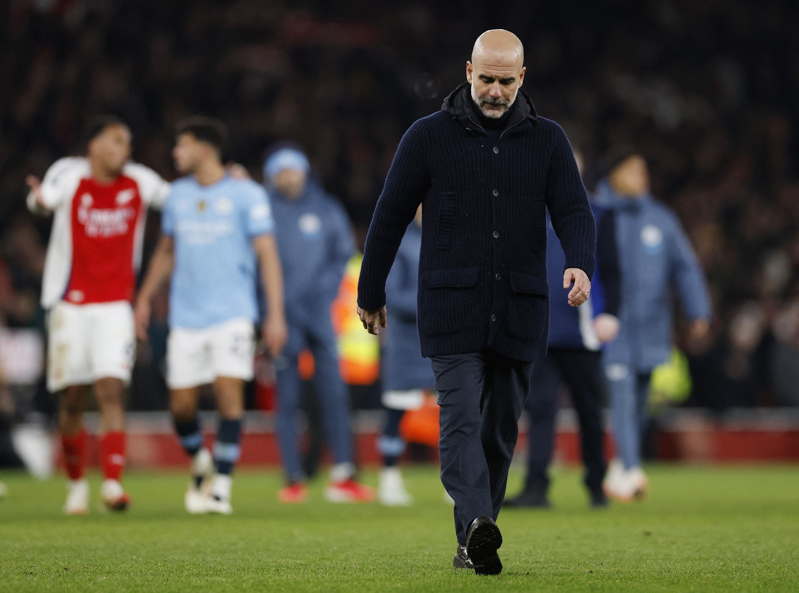 M.U và Man City cùng thua đậm, HLV Pep Guardiola và Amorim nín lặng