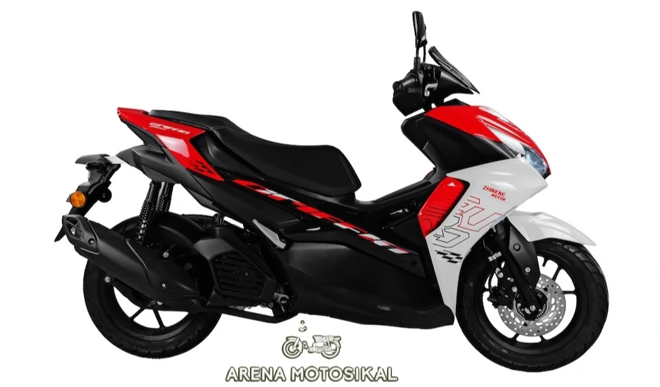 Xuất hiện xe tay ga Trung Quốc động cơ 180cc, thiết kế y hệt Yamaha NVX mới