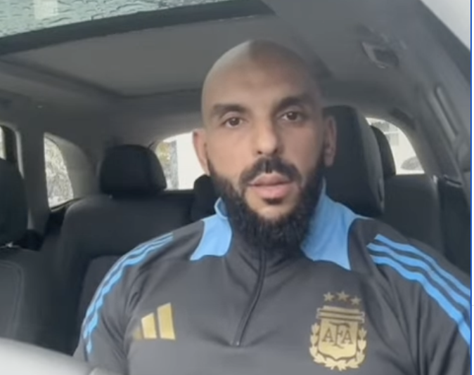 Messi's personal bodyguard openly challenged his opponent, Logan Paul ...