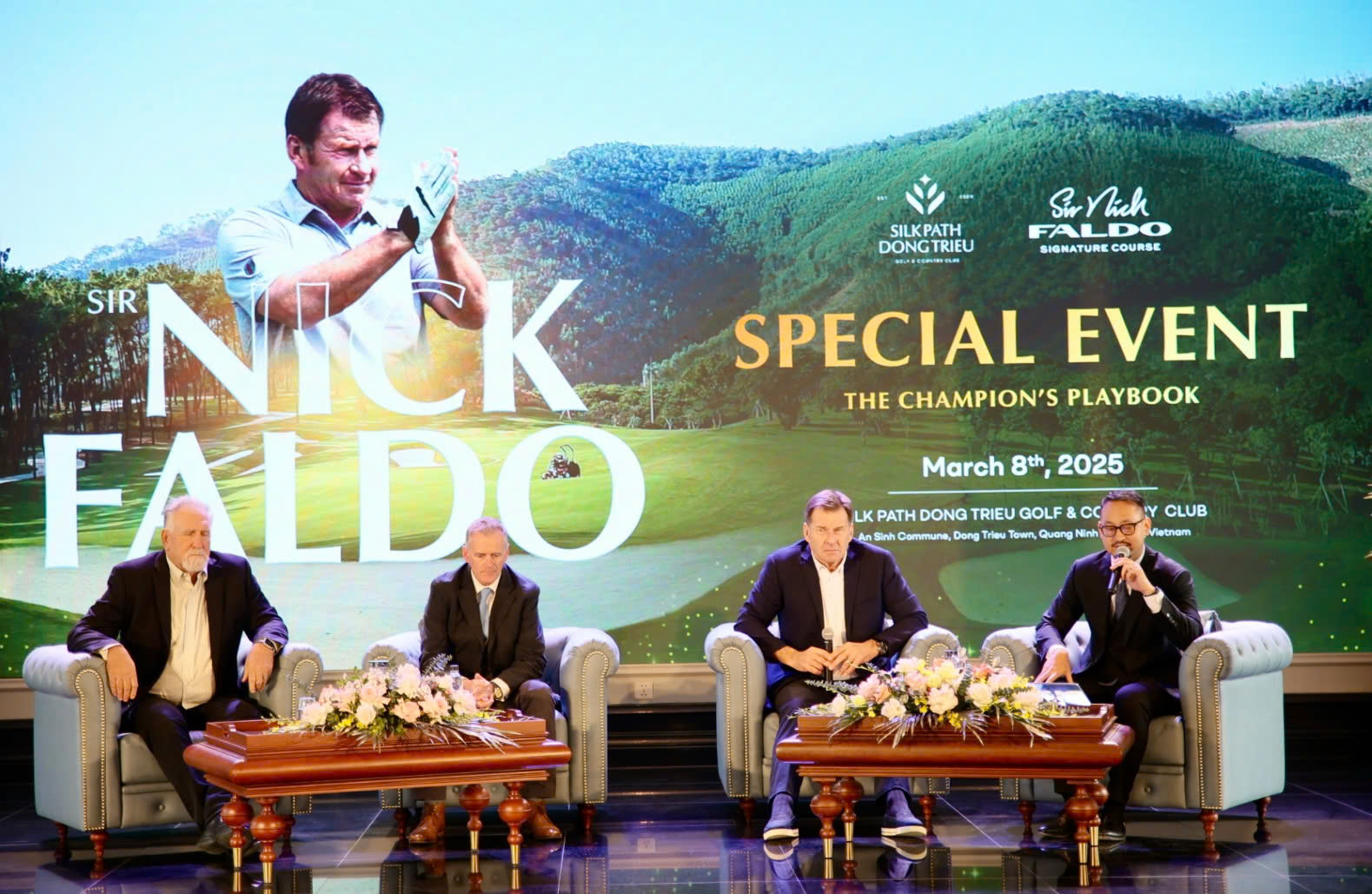 Huyền thoại Nick Faldo nói lời đặc biệt, giúp golfer trẻ Việt Nam mơ về ...