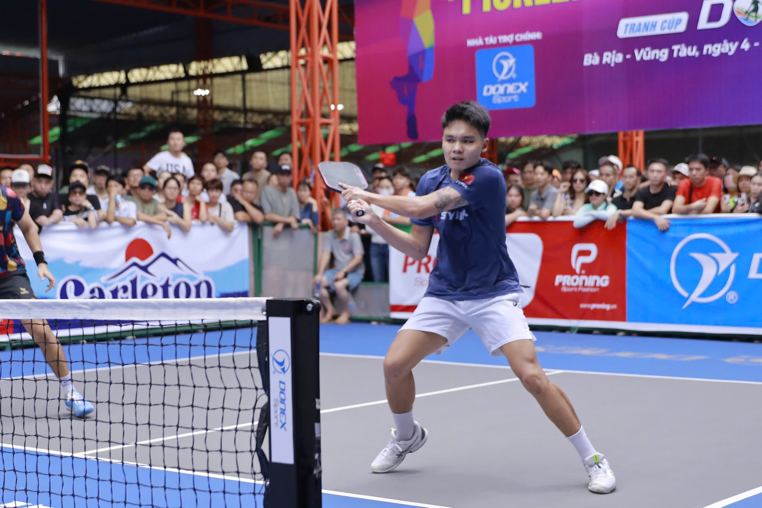 Trịnh Linh Giang và Lý Hoàng Nam đăng quang giải vô địch pickleball quốc gia 2025