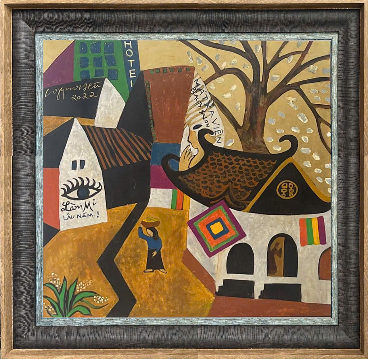 스웨덴에서 돌아온 하노이 거리 그림, 고(故) 콩 꾸옥 하(Cong Quoc Ha) 작가
