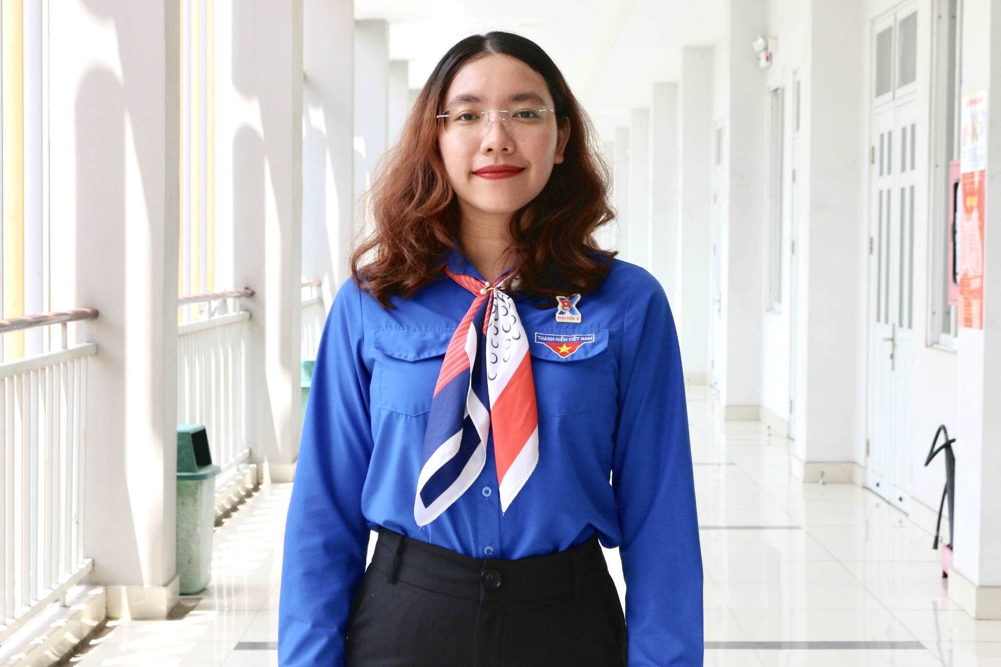 Cô gái phát biểu 'rất chất' tại lễ 50 năm đất nước thống nhất