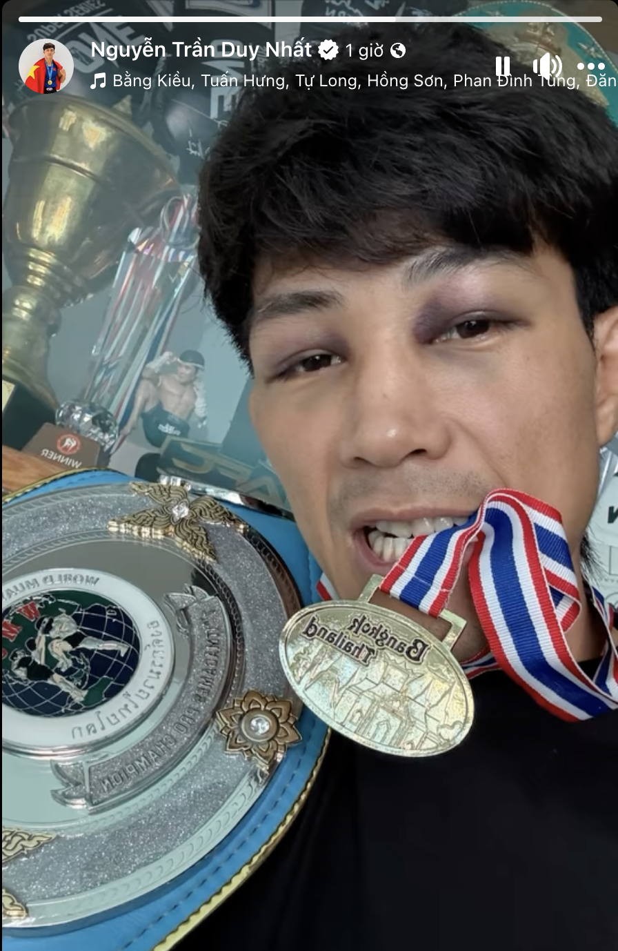 Der „unbesiegte“ Duy Nhat gewinnt eine spektakuläre Goldmedaille und teilt überraschende Fotos