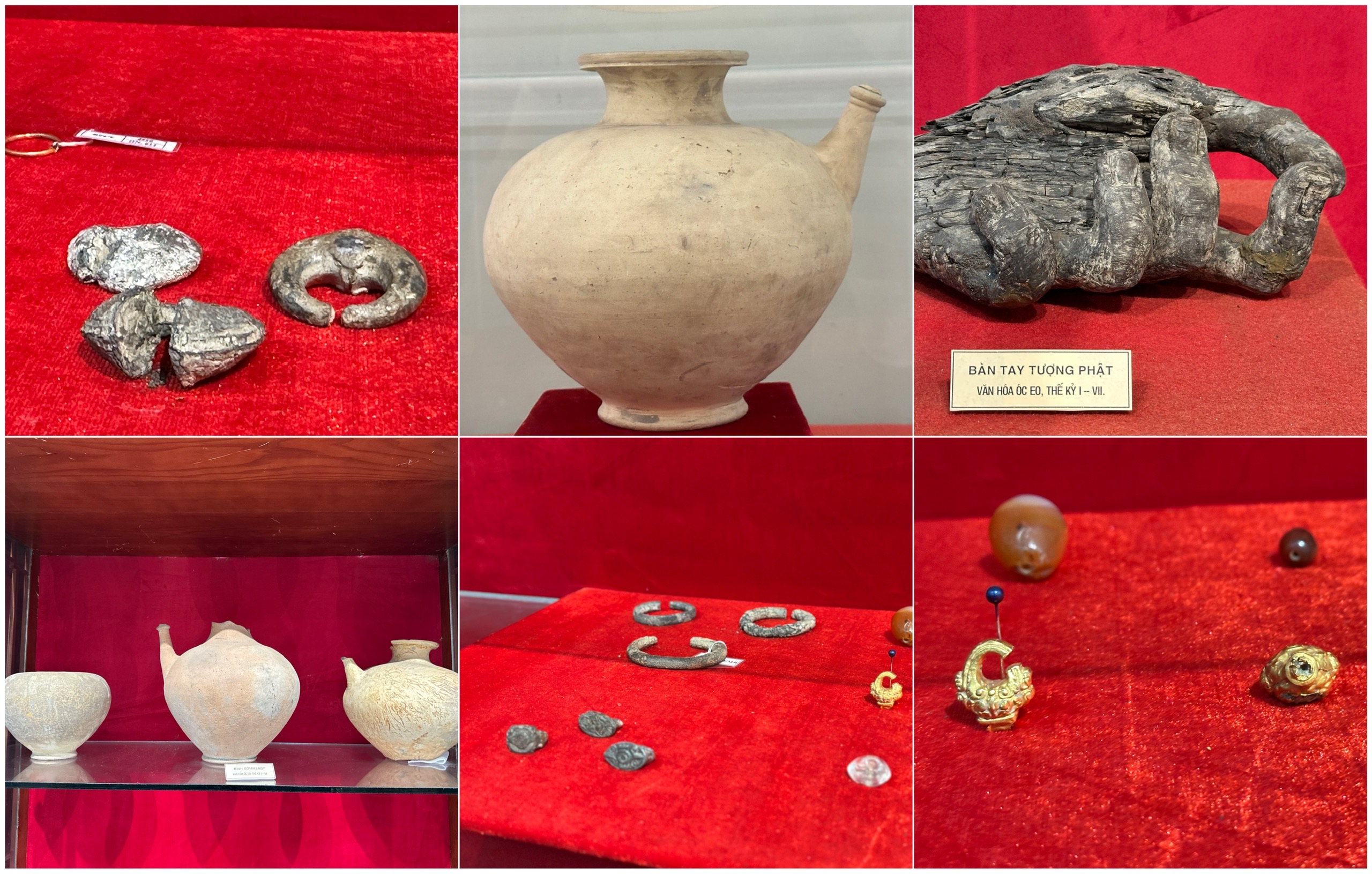 'Ancient treasure trove' of Óc Eo artifacts, thousands of years old, in ...
