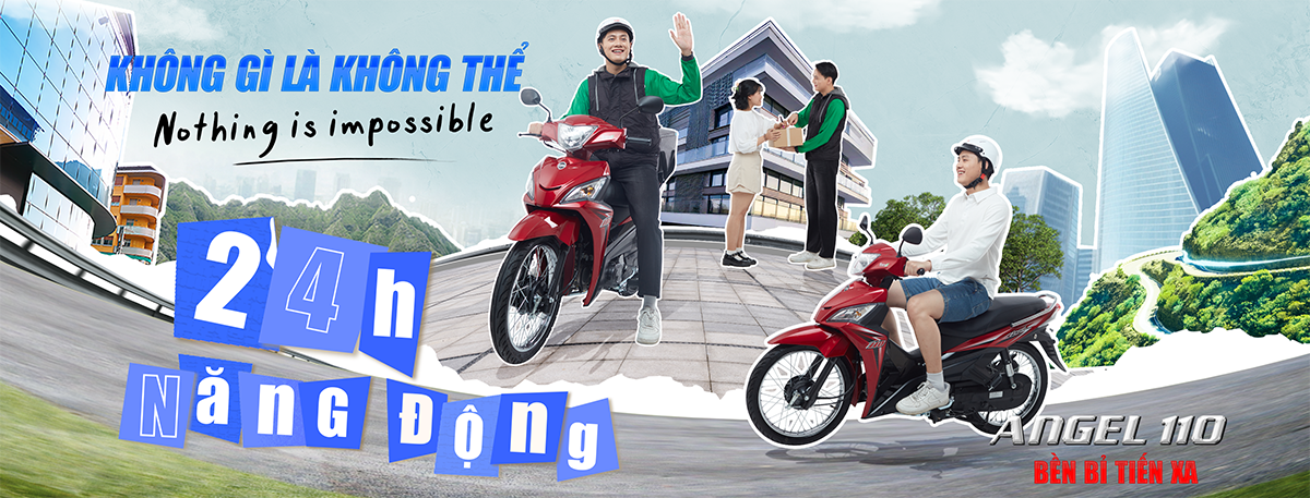 SYM Angel 110 - ‘đôi cánh’ vững vàng cho những giấc mơ trẻ