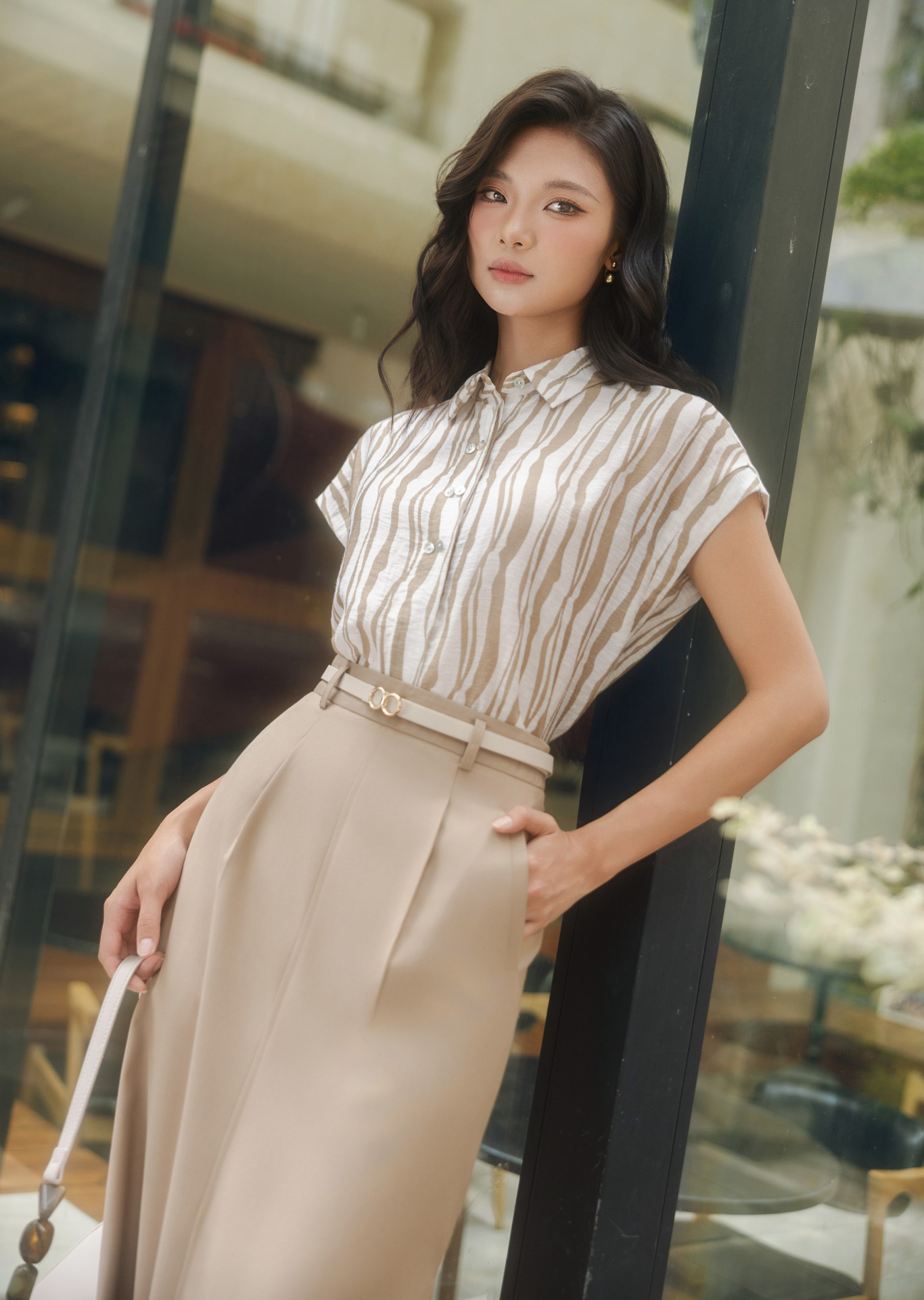 Váy suông linen, đầm lụa tơ voan đẹp nhất tủ đồ mùa hè