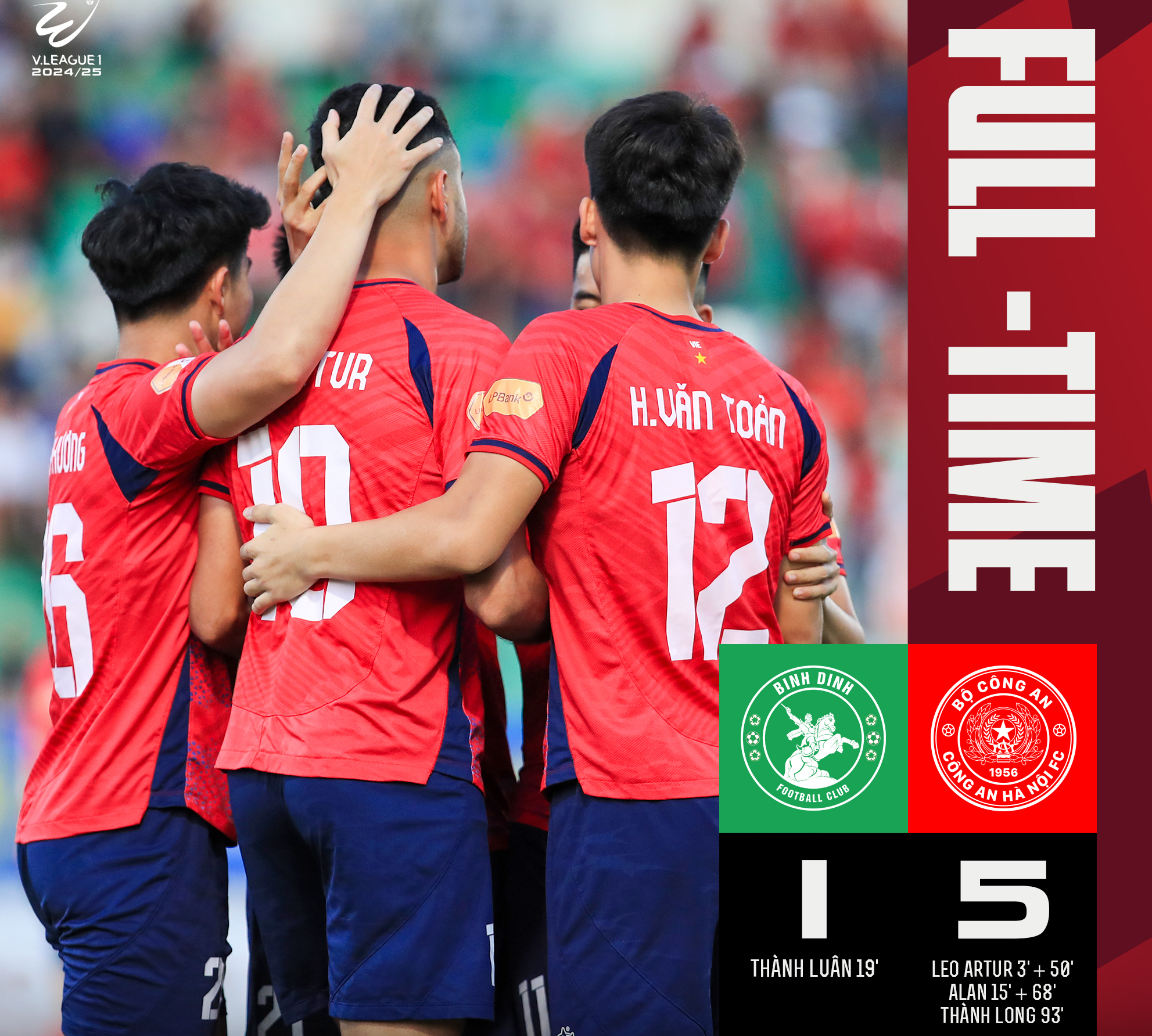 V-League: CLB CAHN đẩy đội Bình Định đến gần vực thẳm, HAGL chính thức ...