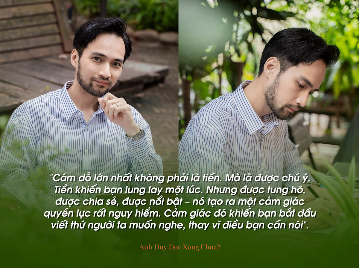 ‘Anh Duy Đọc Xong Chưa’: Viết để giữ lại ‘bản nguyên’ giữa những ồn ào
