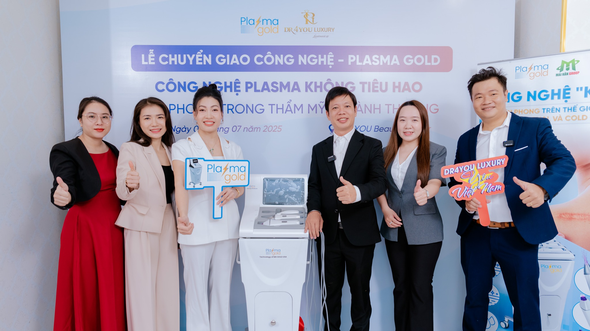 Plasma Gold x Dr4you: Khẳng định bước tiến trong thẩm mỹ nội khoa tại ...