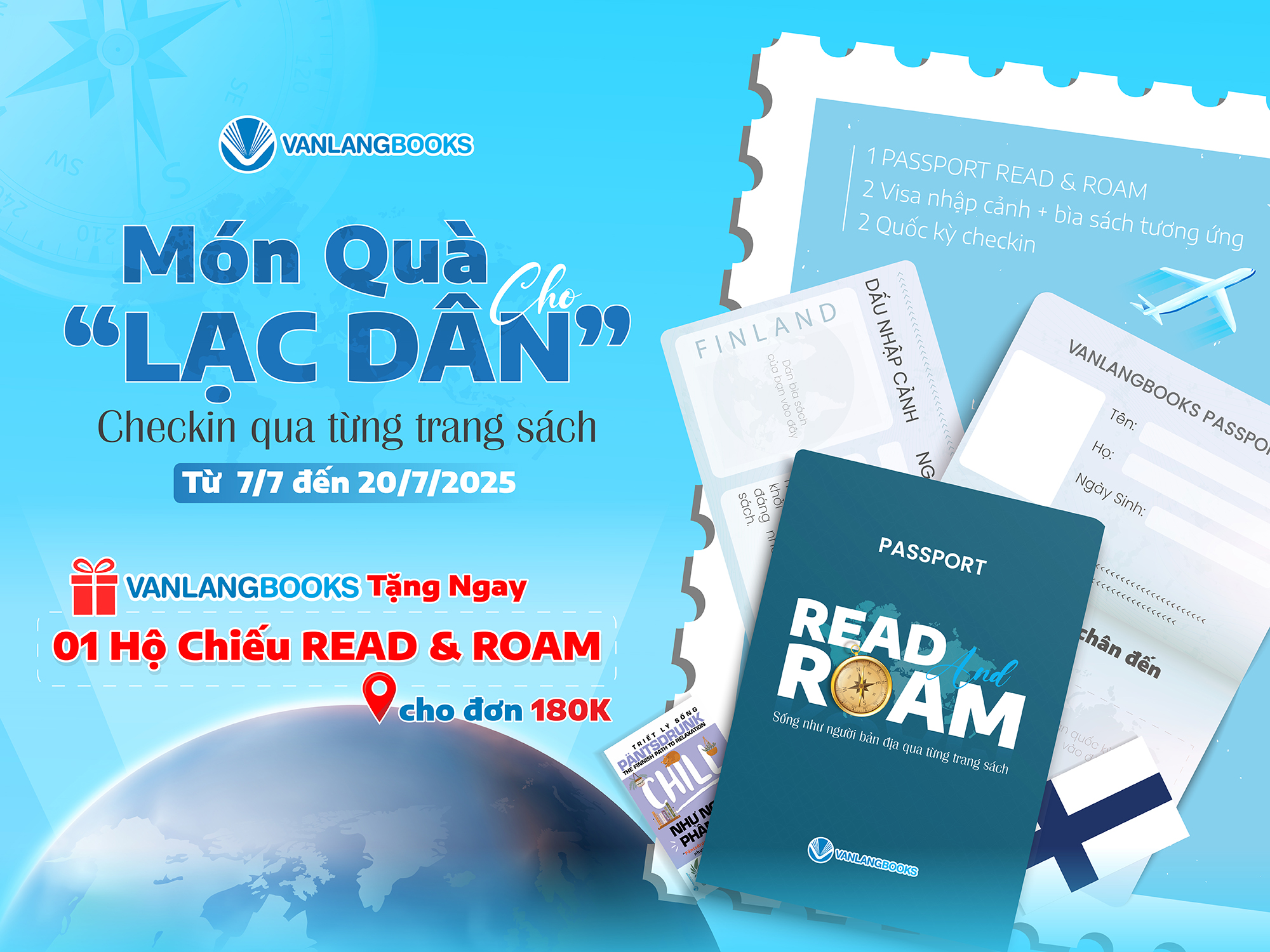 Vanlangbooks đổi mới trải nghiệm khách hàng với ‘Hộ chiếu Read & Roam ...