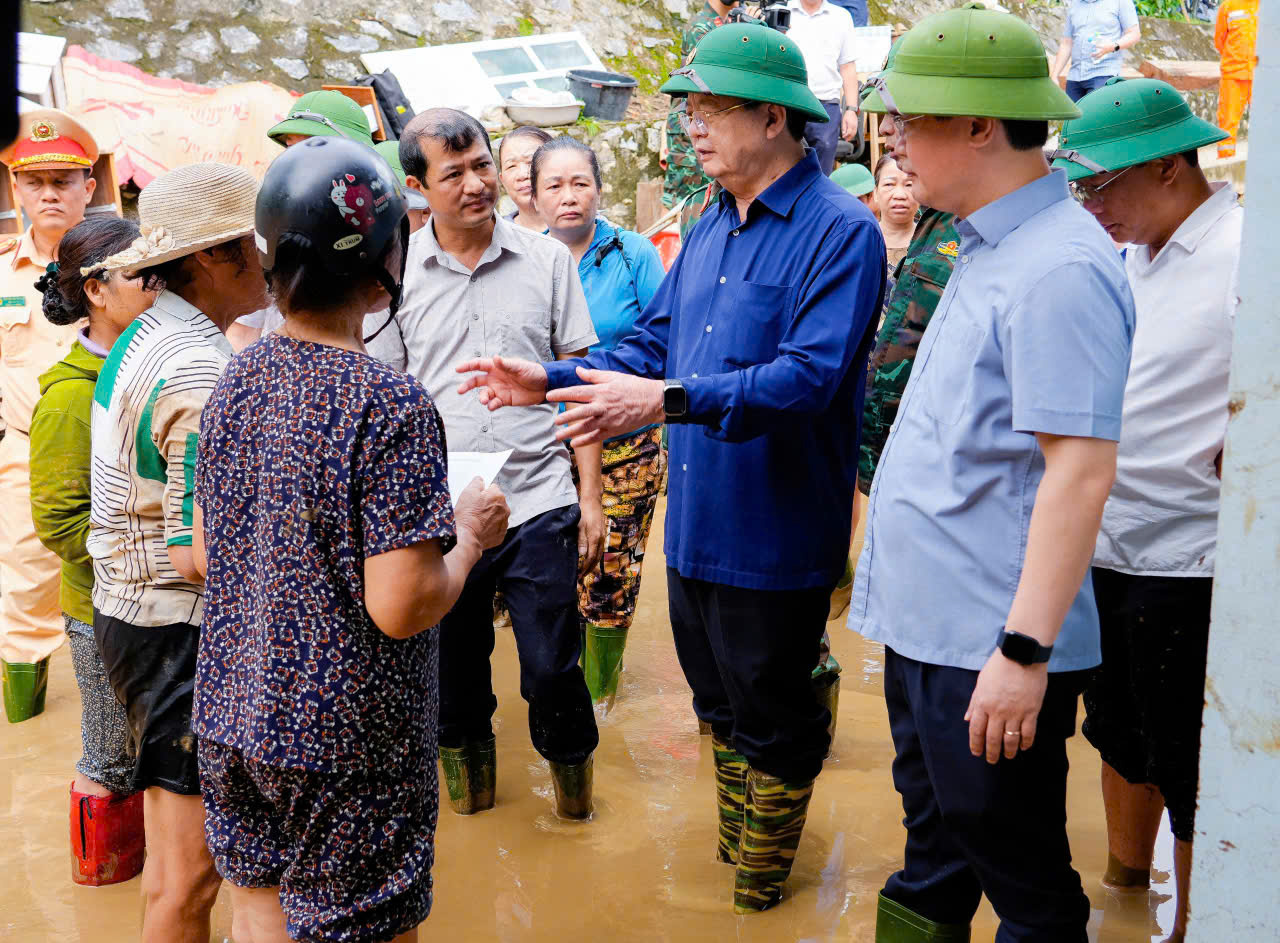 Hoang tàn sau lũ dữ