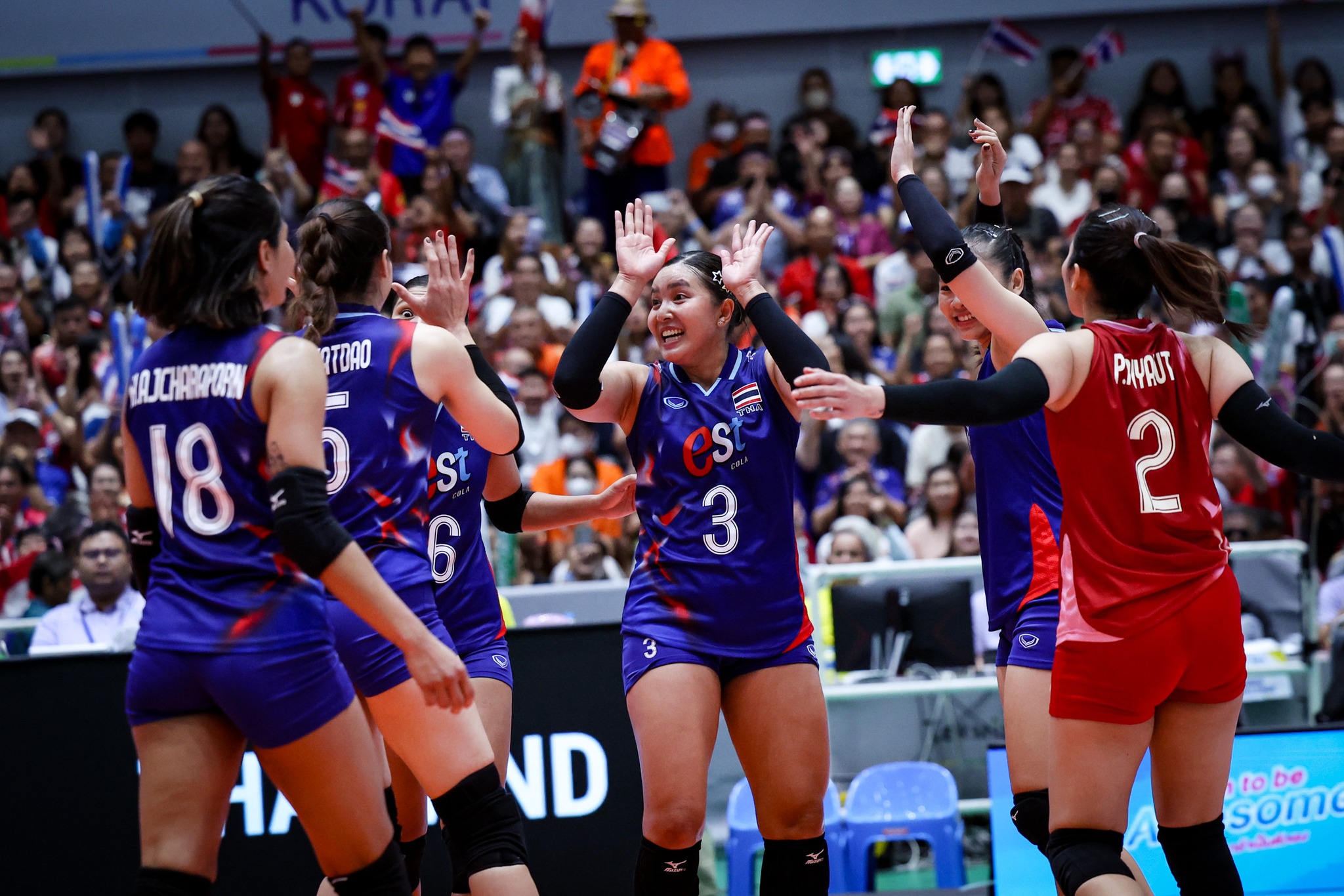 Thailand adds Chatchu-on star to compete in round 2 of SEA V.League ...