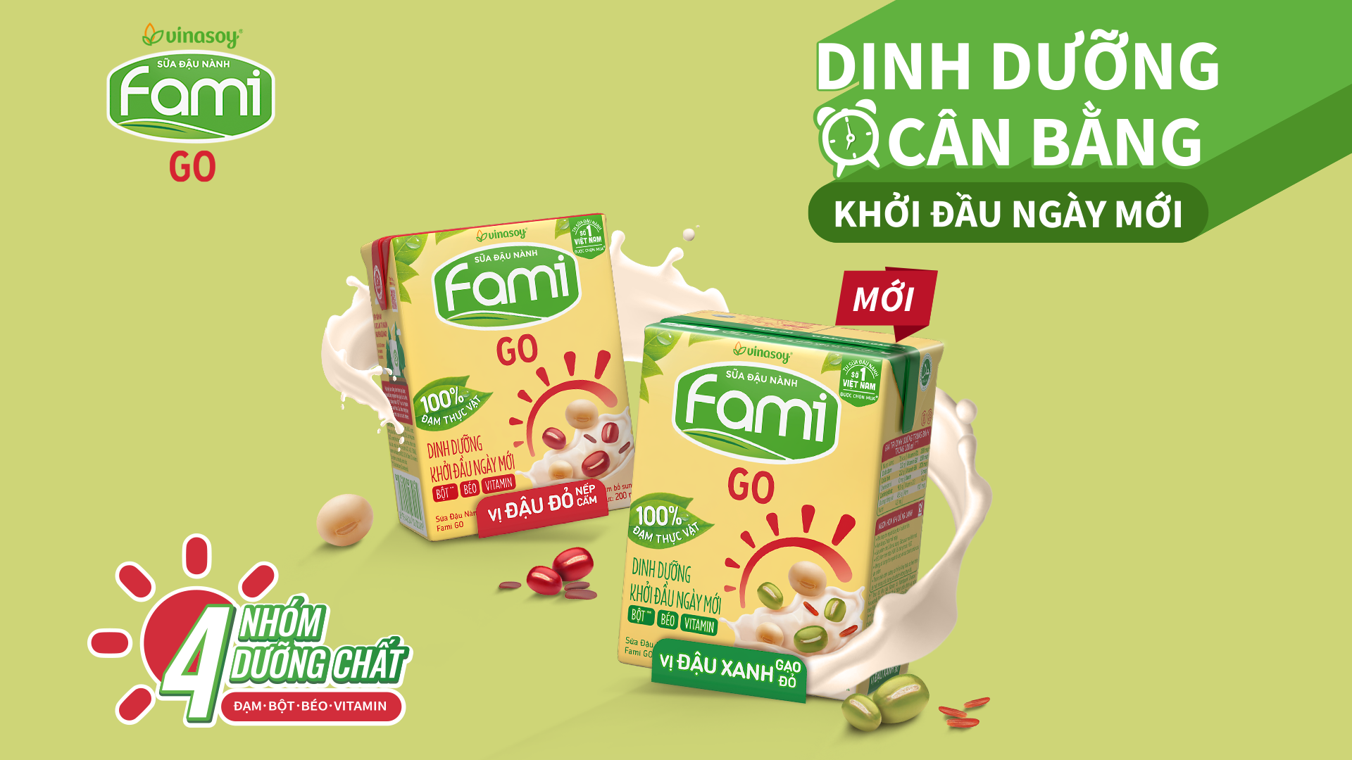 Fami Go - Lời giải dinh dưỡng cân bằng để khởi đầu ngày mới