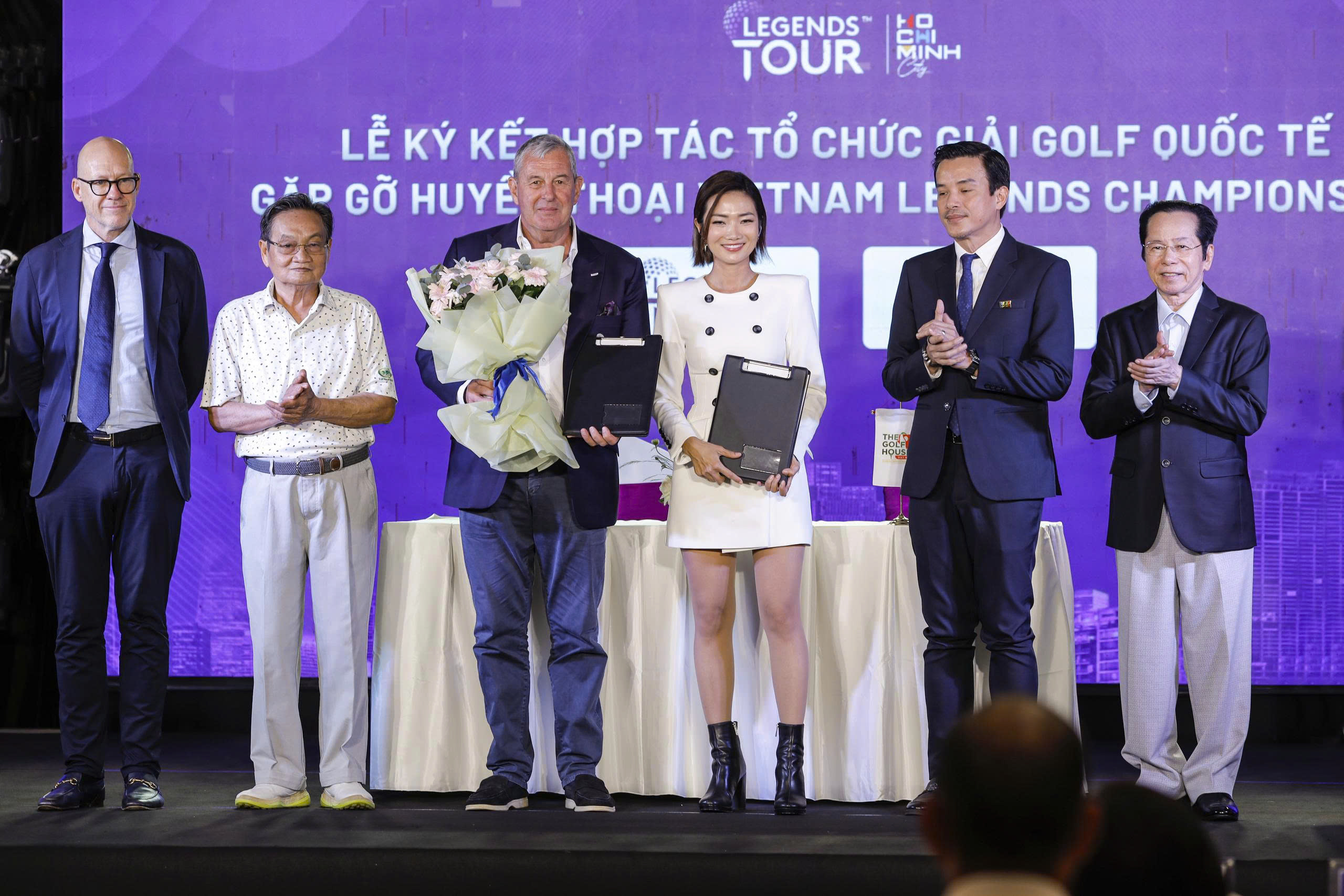 Sân golf Long Thành và KN Holdings góp mặt tại Vietnam Legends Tour 2025