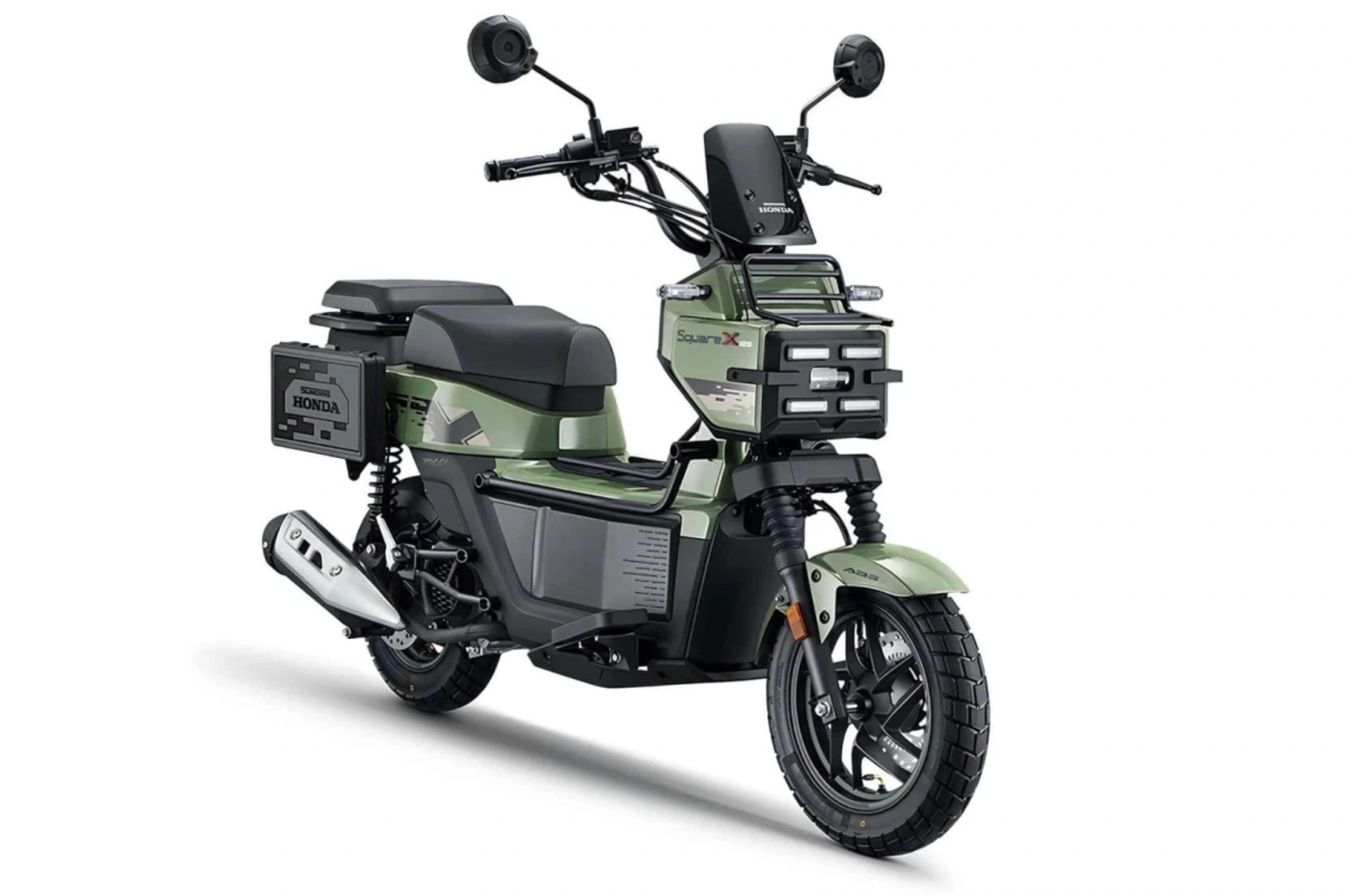Xe tay ga dáng lạ Honda Square X125 rục rịch về Việt Nam