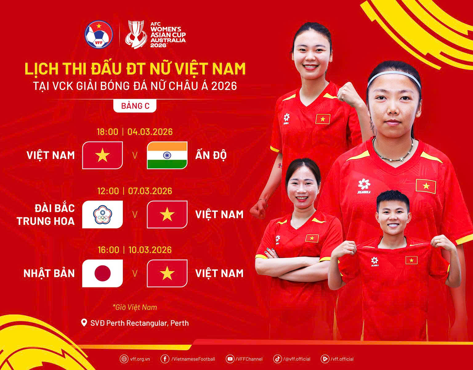 Finalizing the channels broadcasting the Vietnamese women's national ...