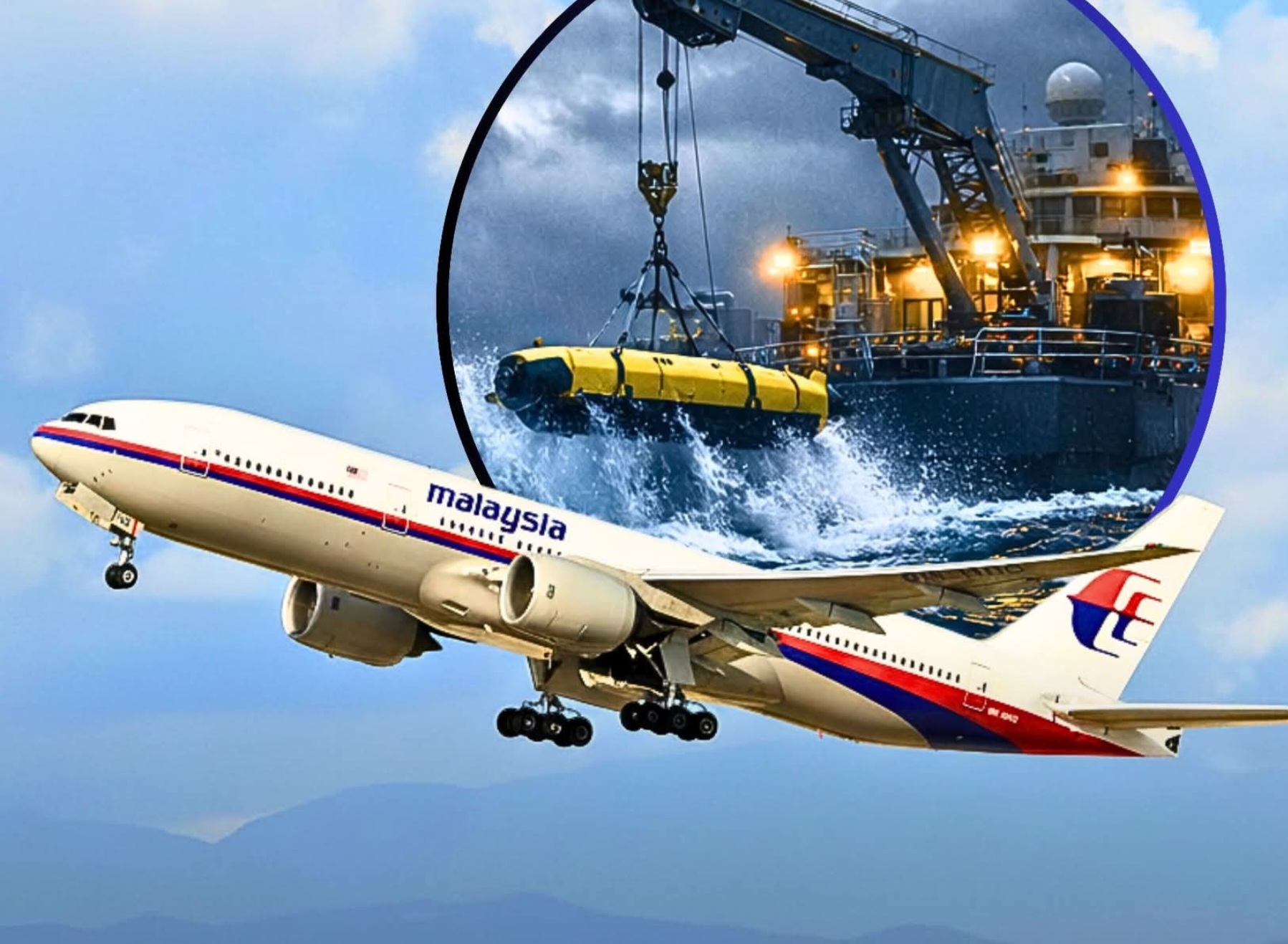 Malaysia announces results of search for missing flight MH370.