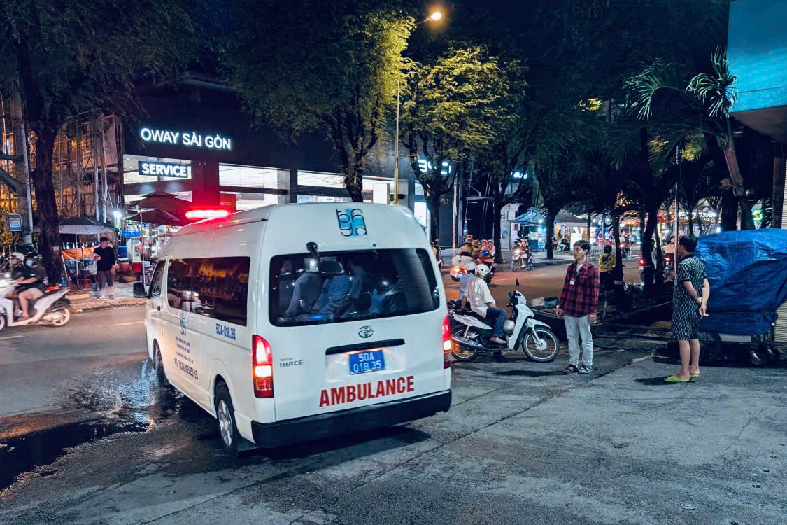 Four minutes of breathtaking 'race against time' in Ho Chi Minh City ...