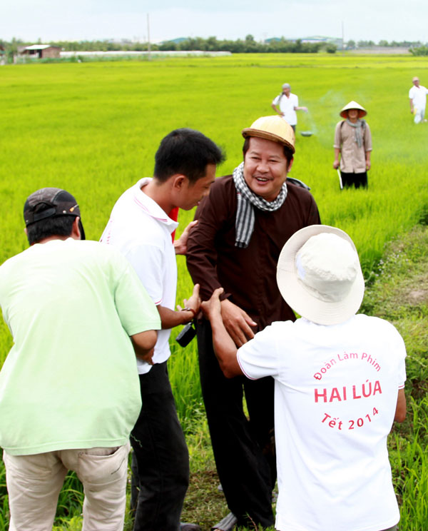 NSƯT Thanh Nam bị té ngã khi quay phim cùng Phương Mỹ Chi
