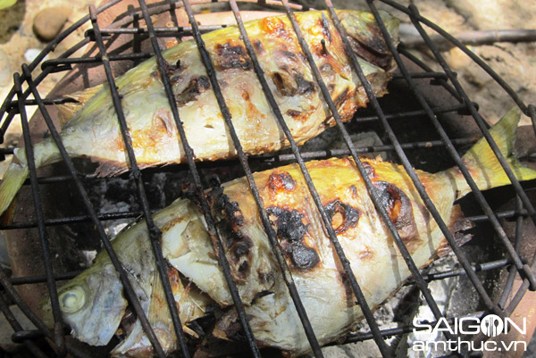 Thú vui cá dò câu nướng