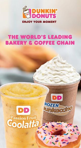 Tặng ngay 1 bánh Donut khi mua 1 ly Dunkaccino hoặc Coolatta bất kỳ tại ...