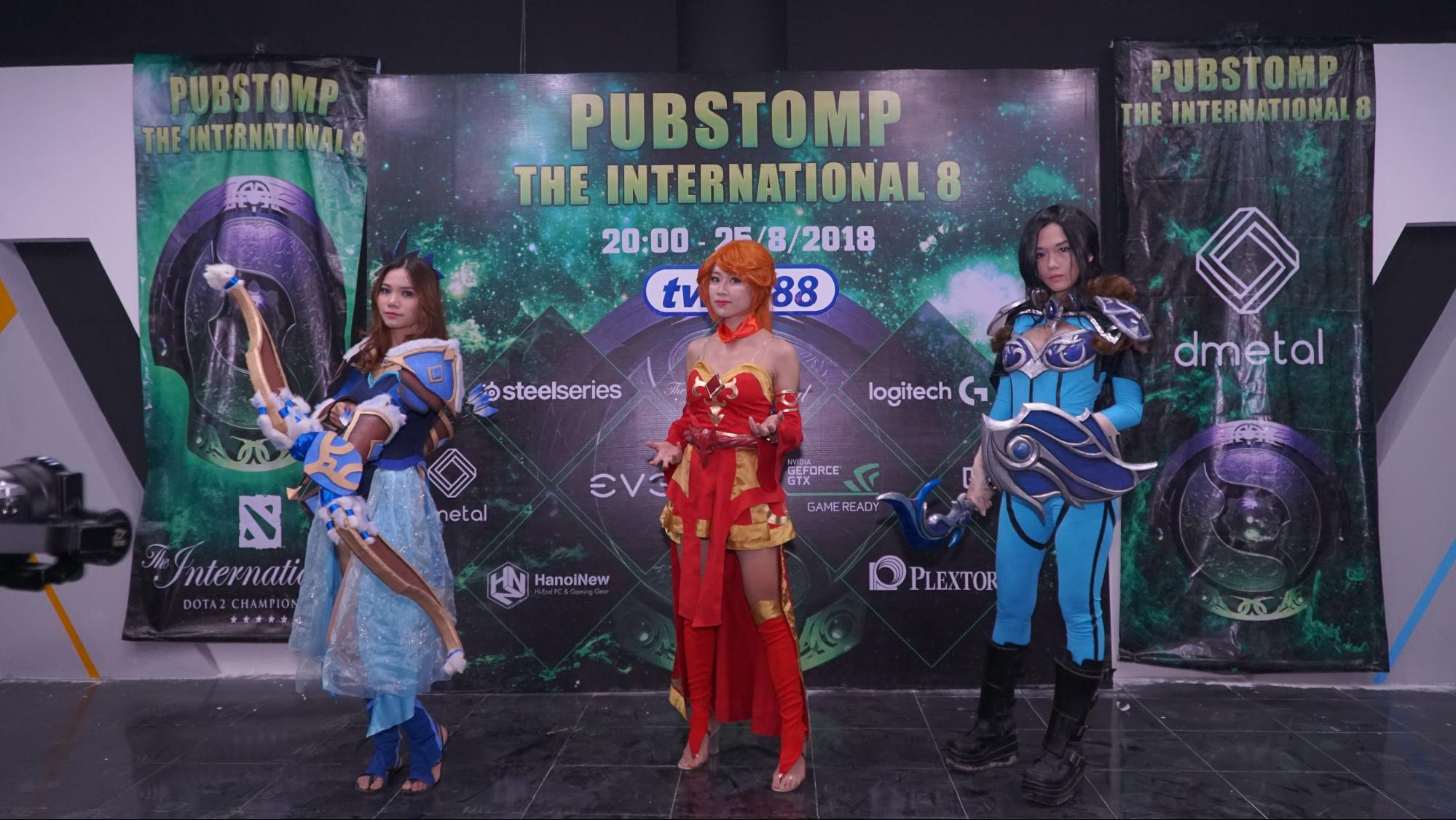 Pubstomp TI8 thu hút đông đảo game thủ Việt