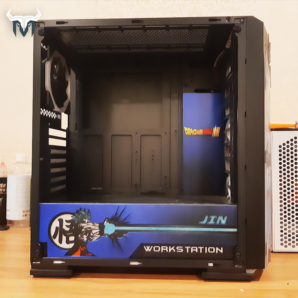 Ngắm bộ Case máy tính đặc sắc dưới hình hài Goku Ultra Instinct