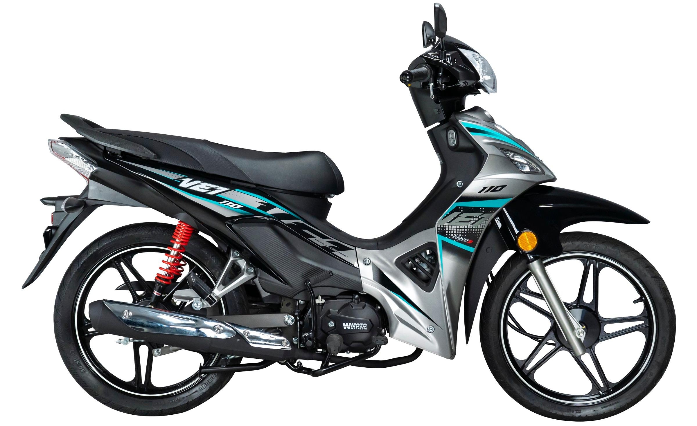 WMoto VE1-110E, xe máy số 'Made in Malaysia' cạnh tranh Honda Wave Alpha