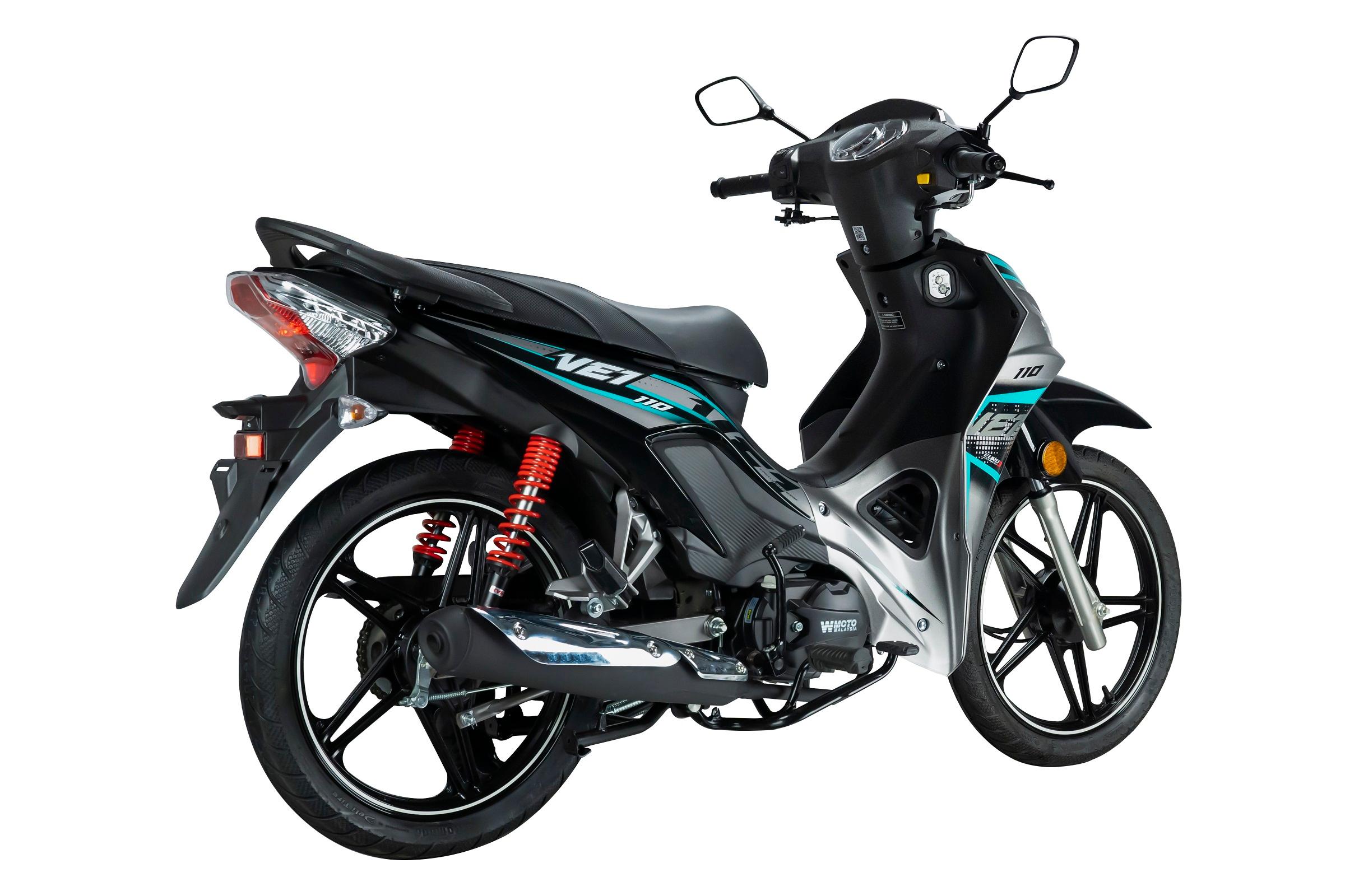 WMoto VE1-110E, xe máy số 'Made in Malaysia' cạnh tranh Honda Wave Alpha