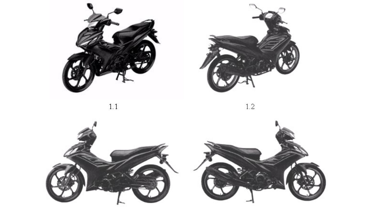 Xe máy số Yamaha LC135 Fi đăng ký bản quyền thiết kế tại Việt Nam