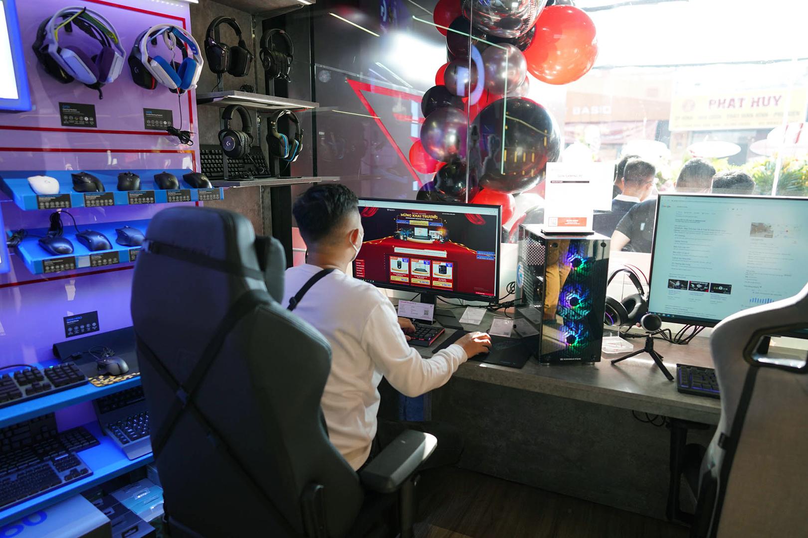 GearVN khai trương showroom Hi-end PC, laptop và gaming gear tại thành phố Thủ Đức