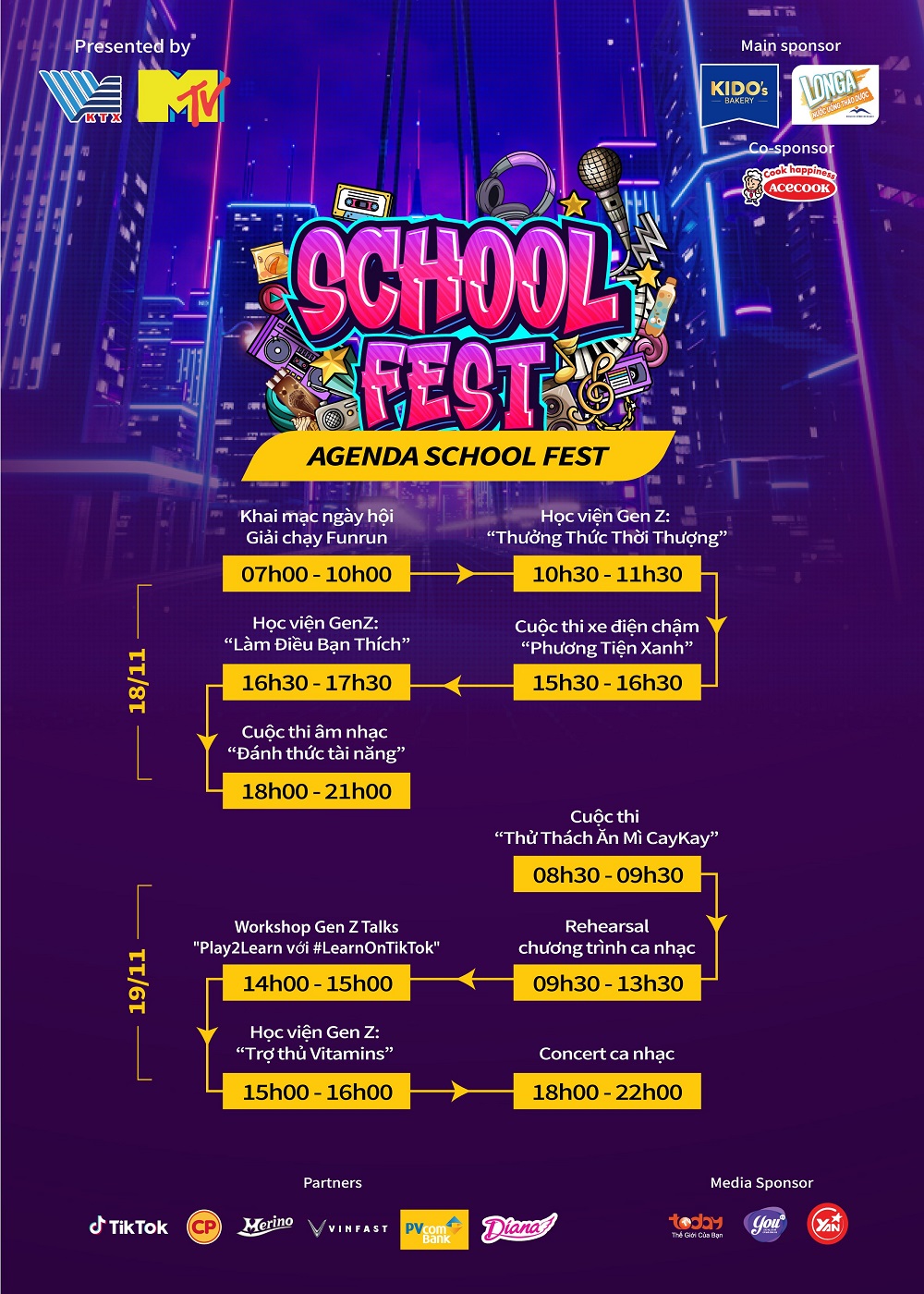 Loạt hoạt động giải trí hấp dẫn tại đại nhạc hội toàn sao trẻ ‘MTV ...