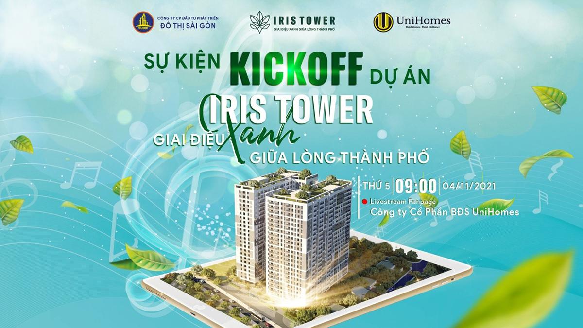 UniHomes ra quân dự án Iris Tower - Giai điệu xanh giữa lòng thành phố