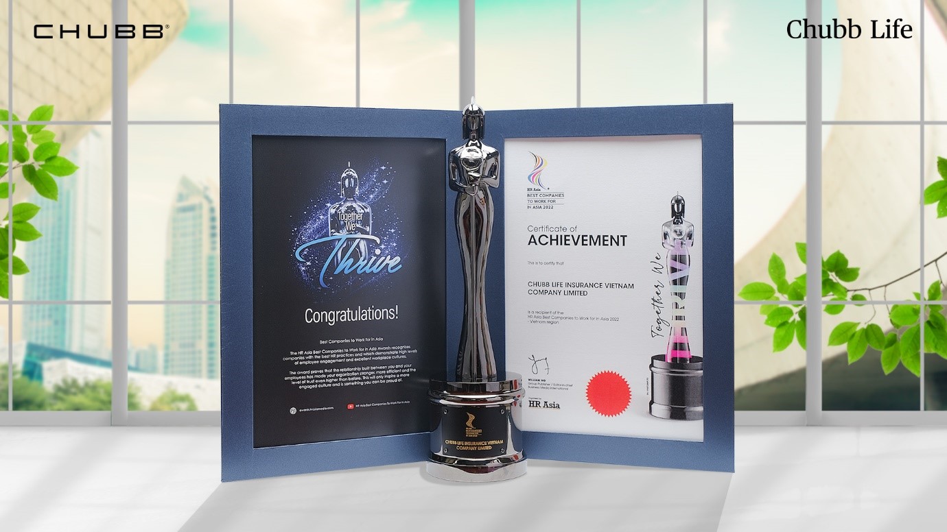 Chubb Life nhiều năm liên tiếp được vinh danh ‘Nơi làm việc tốt nhất ...