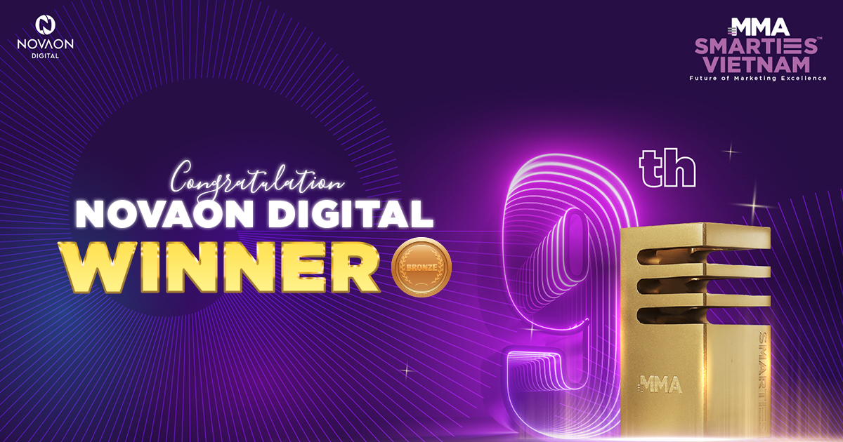 Sáng tạo mở lối tăng trưởng, Novaon Digital chiến thắng MMA Smarties Vietnam 2022