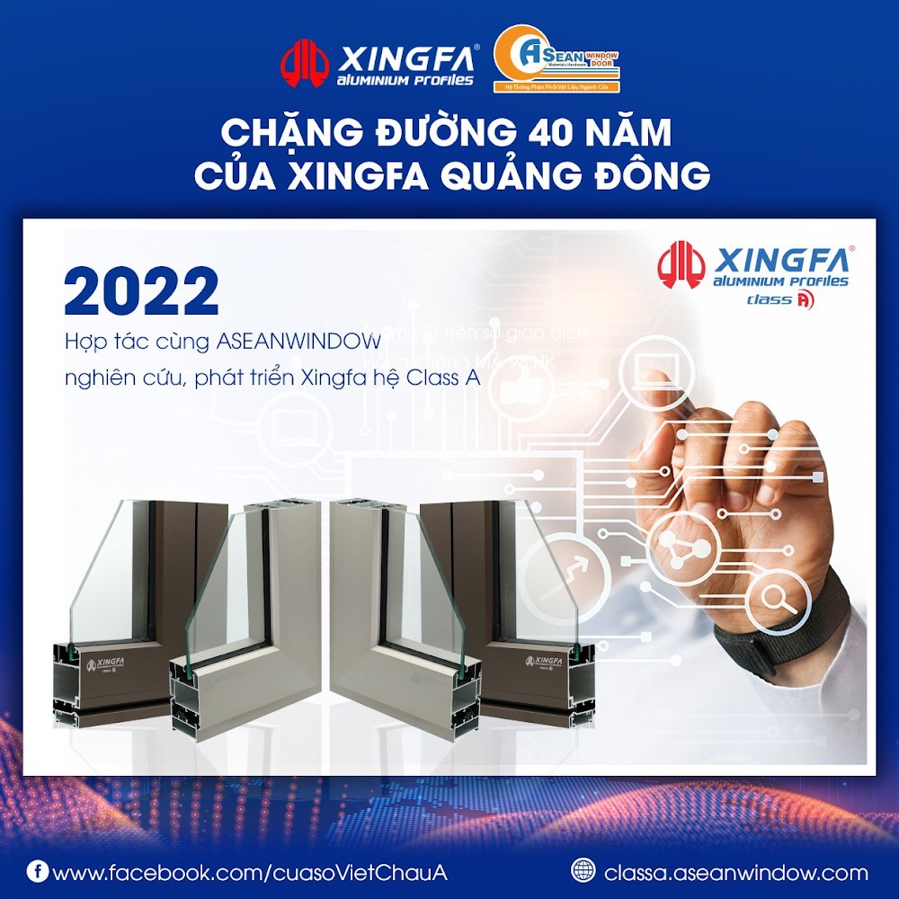 Lễ ra mắt sản phẩm Xingfa hệ Class A cùng vị khách mời đặc biệt