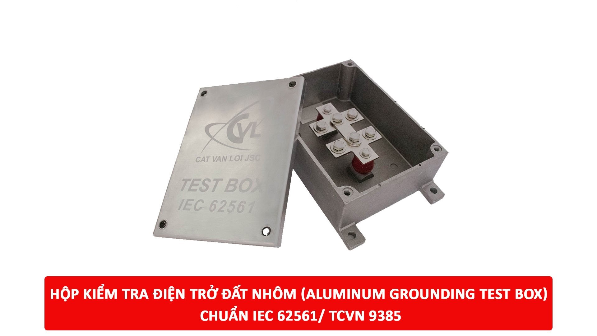 Hộp kiểm tra tiếp địa CVL chuẩn IEC 62561 được kỹ sư cơ điện tin dùng