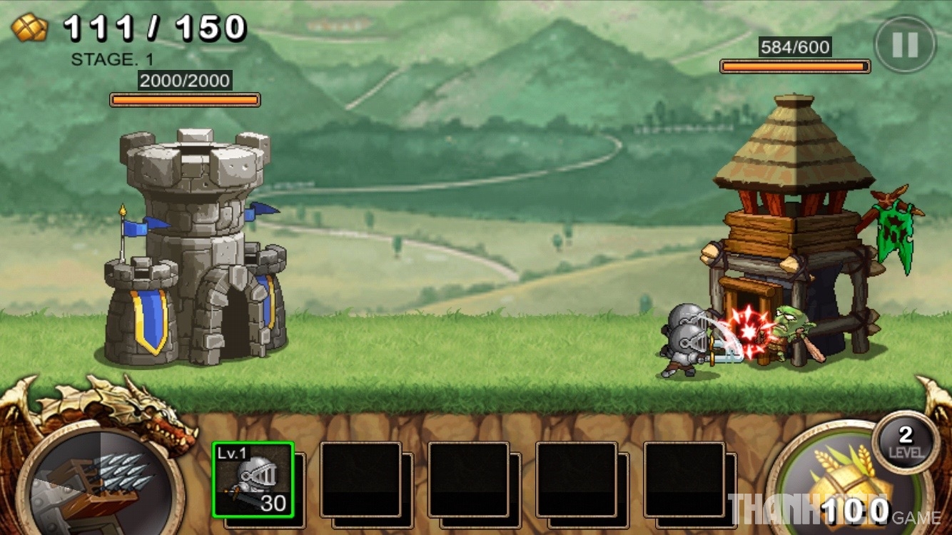 Đánh giá Kingdom War: Defense - 'Nhỏ' nhưng nhiều 'võ'