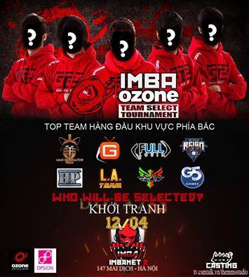 Dota 2: Giải đấu Imba Ozone Team Select Tournament
